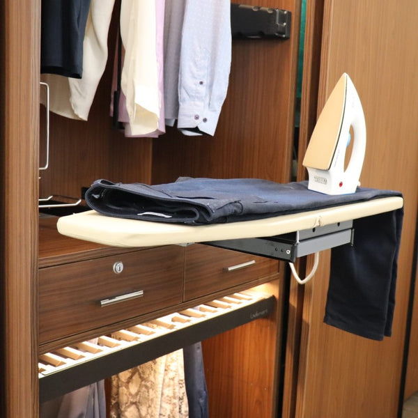 Ebco Wardrobe Pullout Ironing Board, WPIB-4360-AT | Buy Online in ...