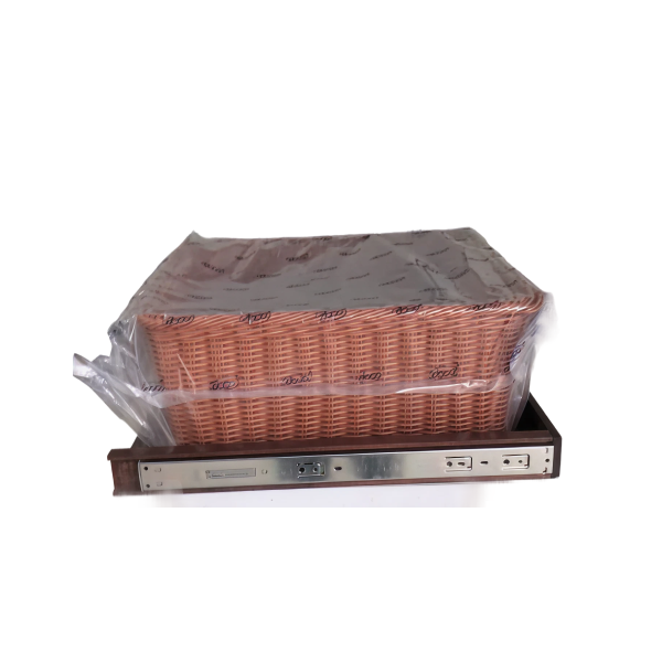 Ebco Wicker Basket Soft Close - Natural Beech Wood Kitchen Storage ...