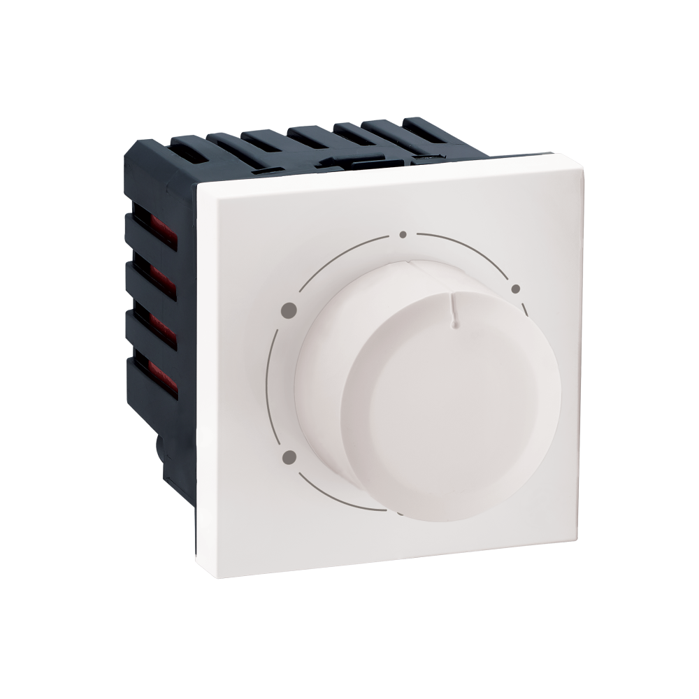 Legrand Myrius NextGen Fan Regulator, 100 Watts, Classic White, 2 Modu ...