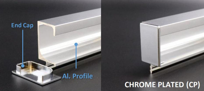 Ebco Aluminium Profile Shutter Handle 1935 End Cap – HomeRun